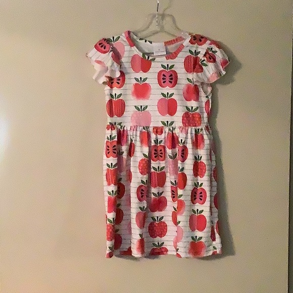 Dresses | Cute Summer Dress With Apple Print | Poshmark